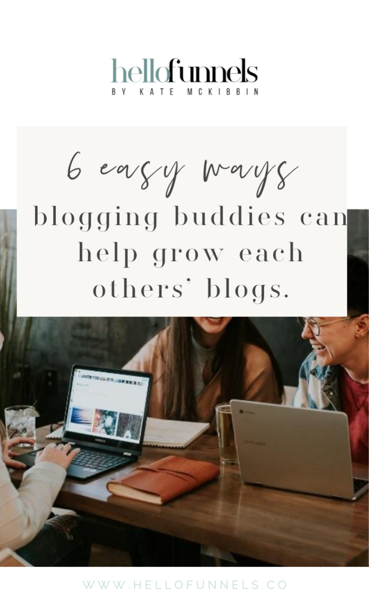 6 easy ways blogging buddies can help grow each others' blogs! - Hello ...