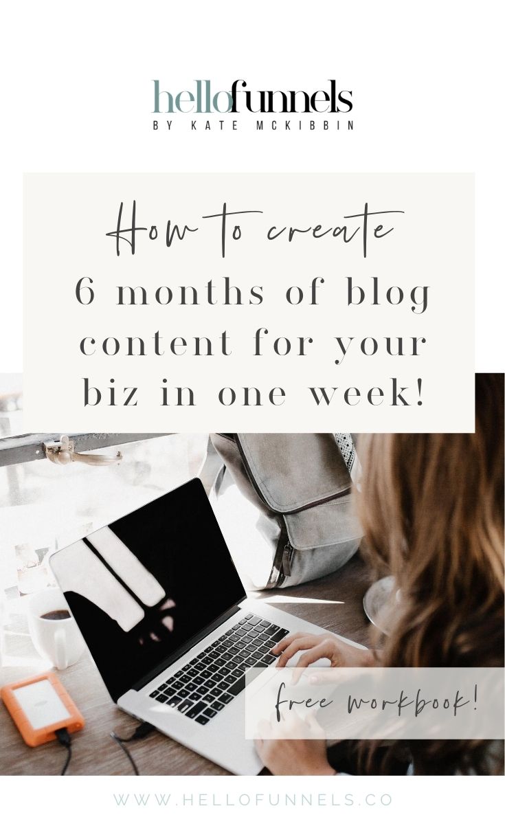 Ultimate Blog Content Plan (how to create 6-months of content in 1 week)