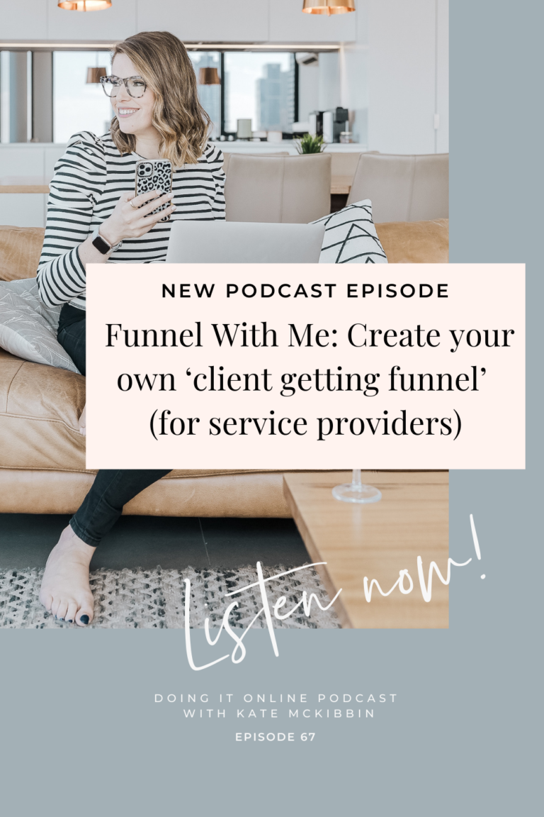 Create your own ‘client getting funnel’ (for service providers)